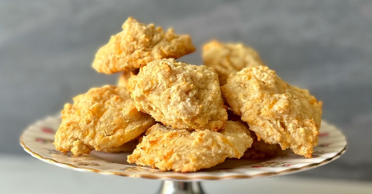 Mrs. Ferguson’s Cheese Biscuits – late 1800’s – the prog basket
