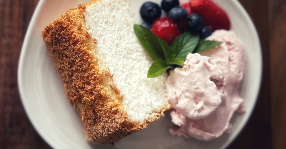 Angel or White Sponge Cake – 1903 – the prog basket