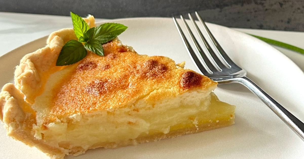 Sponge Cake Lemon Pie – late 1800’s/early 1900’s – the prog basket