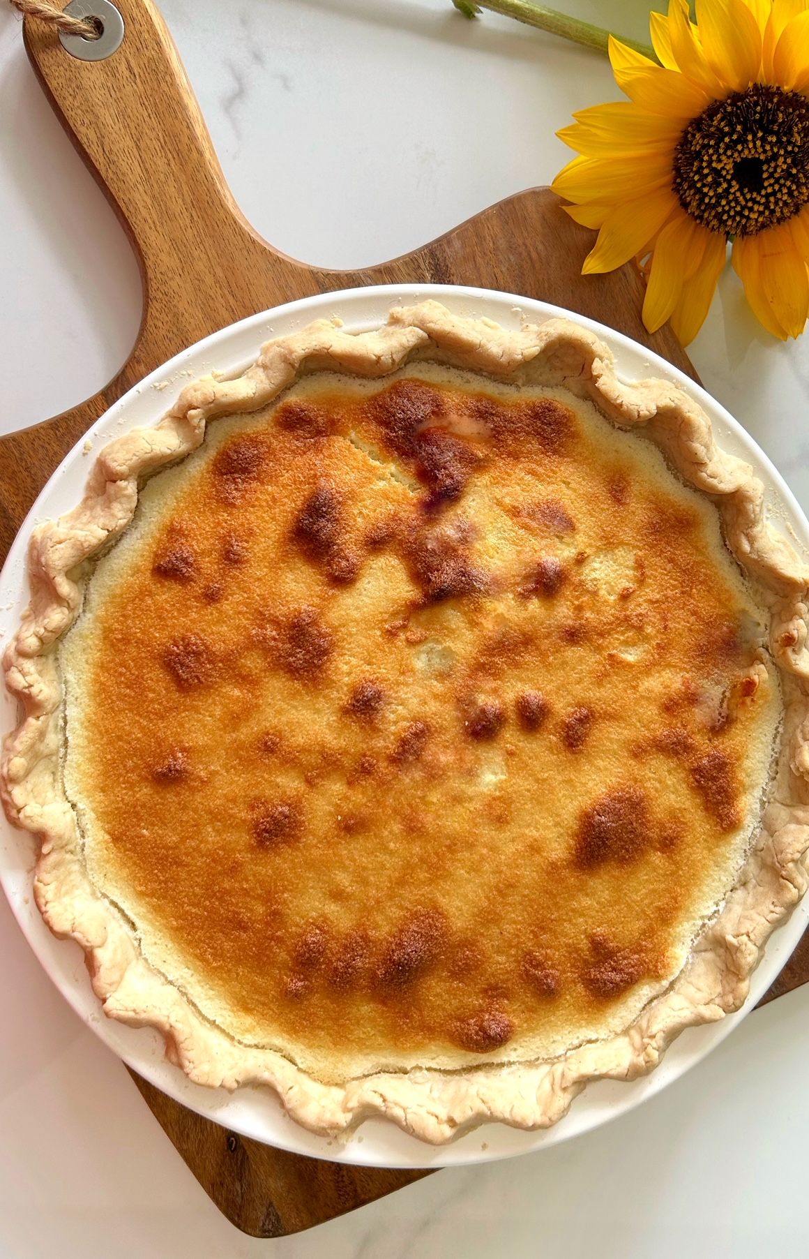 Sponge Cake Lemon Pie – late 1800’s/early 1900’s – the prog basket