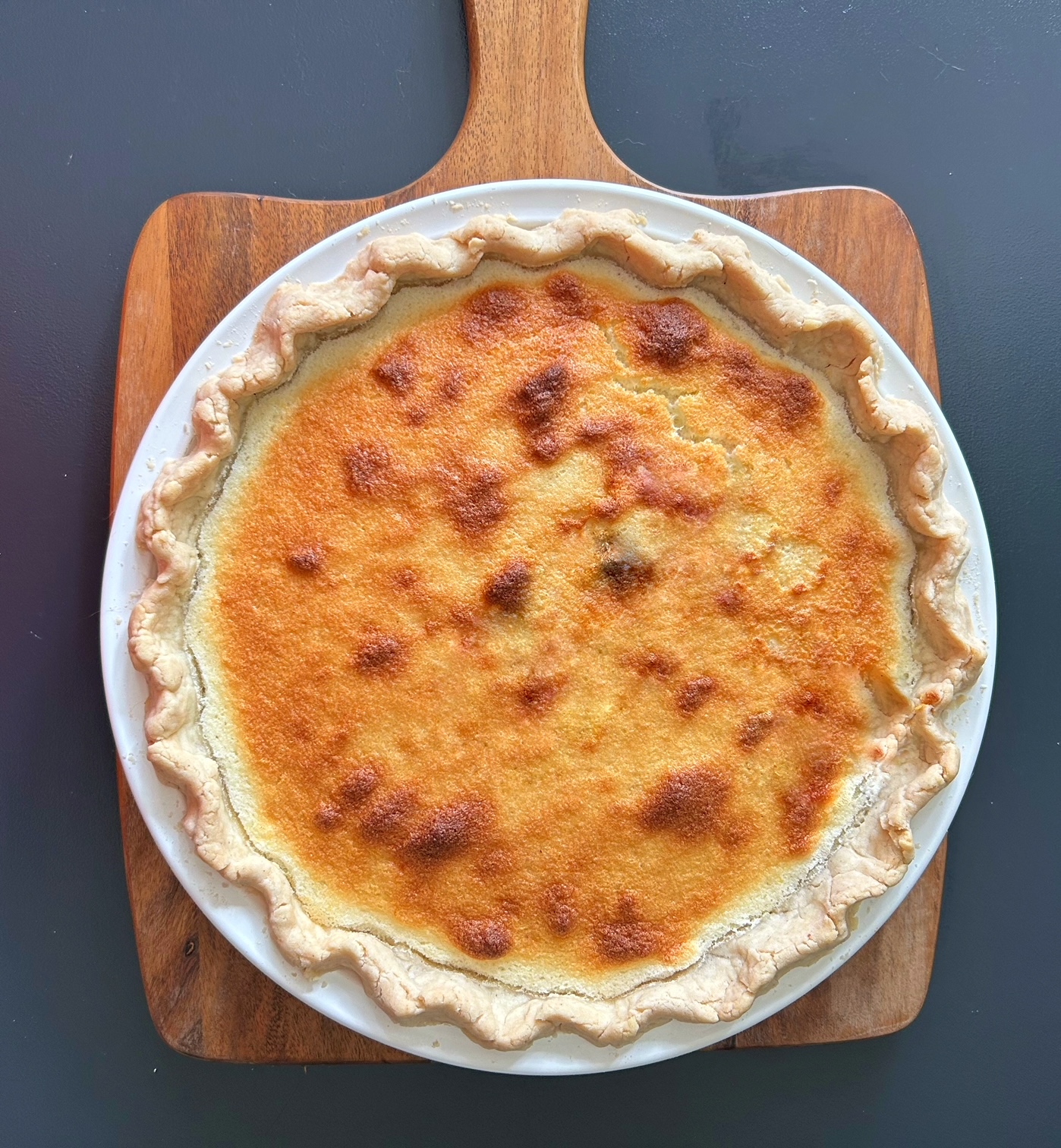 Sponge Cake Lemon Pie – late 1800’s/early 1900’s – the prog basket