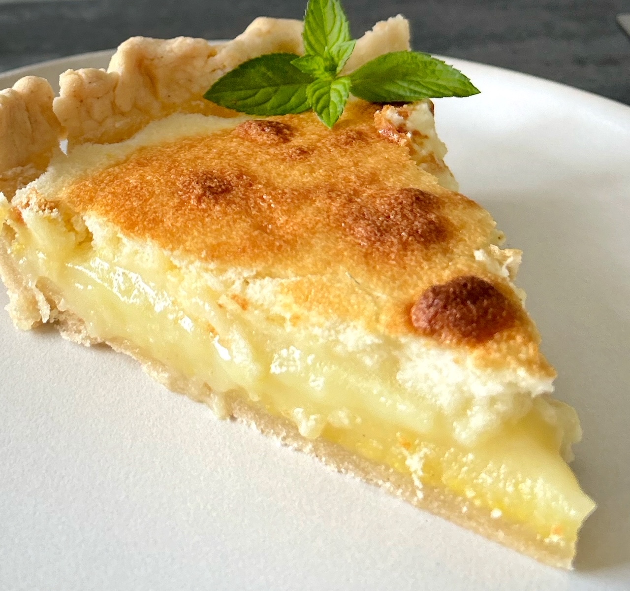 Sponge Cake Lemon Pie – late 1800’s/early 1900’s – the prog basket